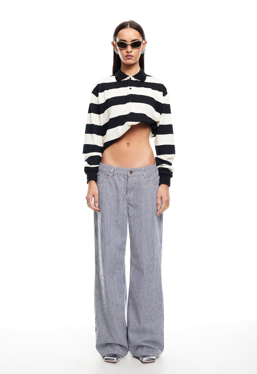 NAUTICA JERSEY - INK STRIPE – LIONESS FASHION